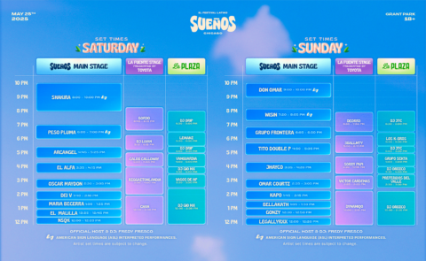 Sueños Music Festival | May 24th & 25th, 2025
