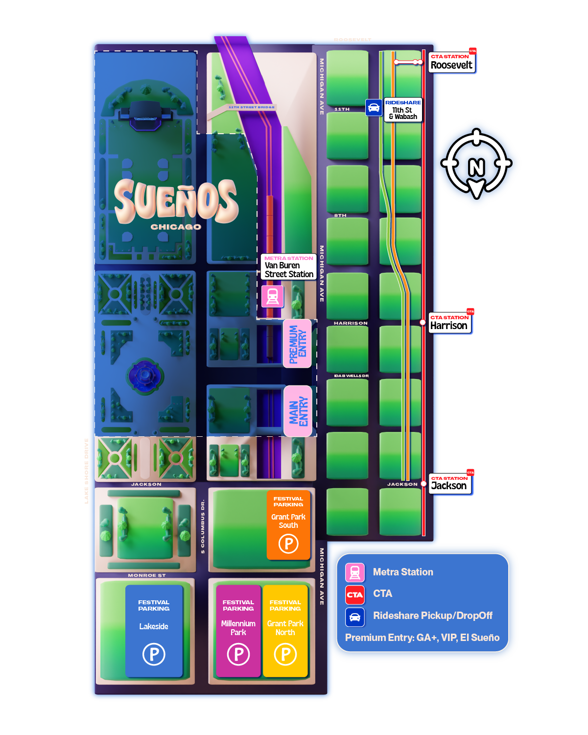 Plan Your Trip | Sueños Chicago | May 23rd & 24th, 2026